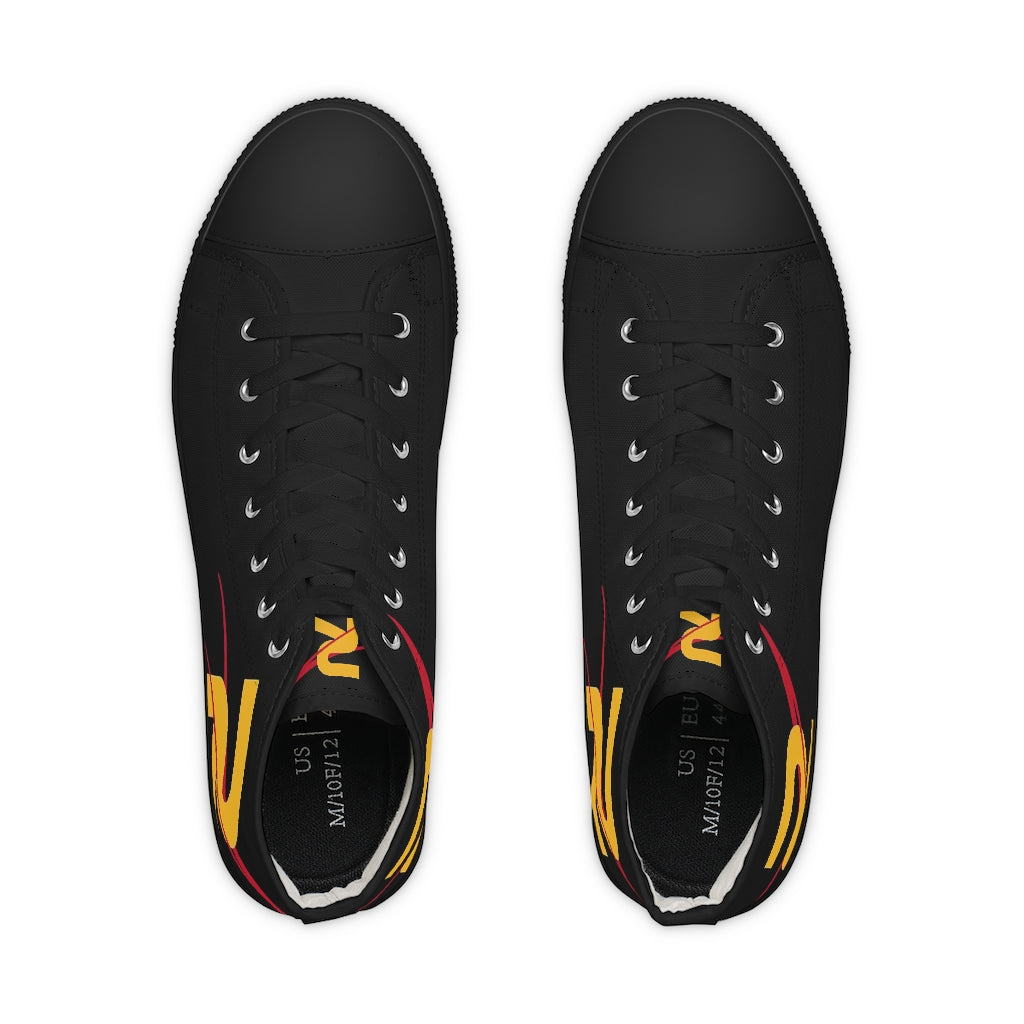 Robonauts FIRST Robotics Team 118 Men's High Top Sneakers – STEM Savvy Brew