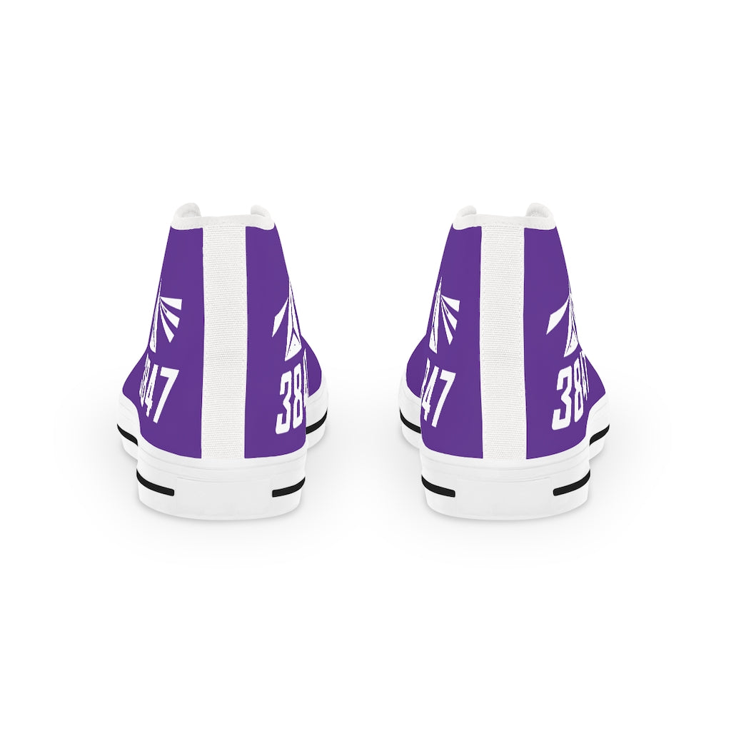 Spectrum FIRST Robotics Team 3847 Men's High Top Sneakers – STEM Savvy Brew